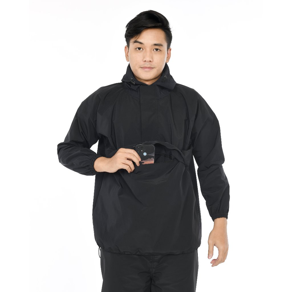 Jual Setelan Jas Hujan Anti Rembes Full Sealer Bahan Tebal Premium ...