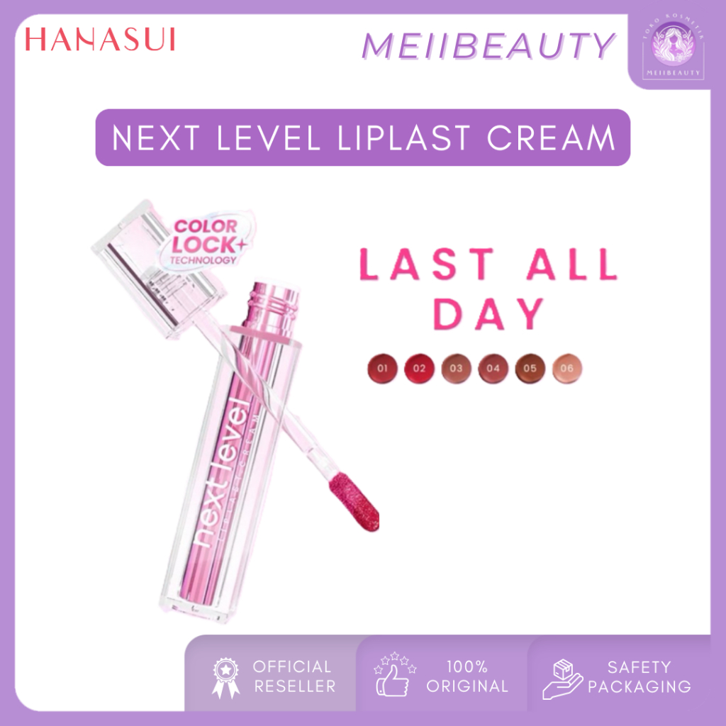 Jual HANASUI Next Level Liplast Cream | Liplast Cream Tahan Lama ...
