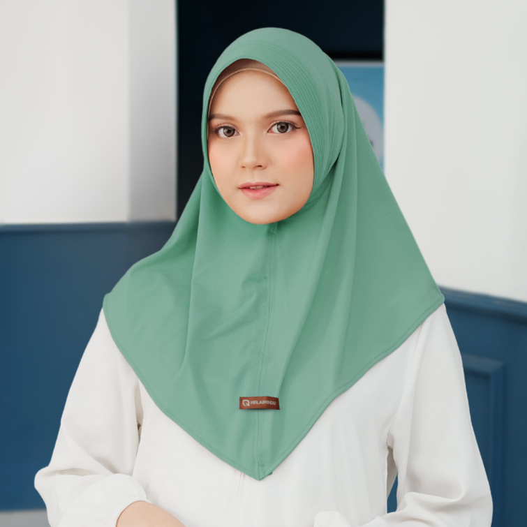 Jual HELAIRINDU - Kerudung Sport Hijab Instan Pad Size S Jersey Dara ...