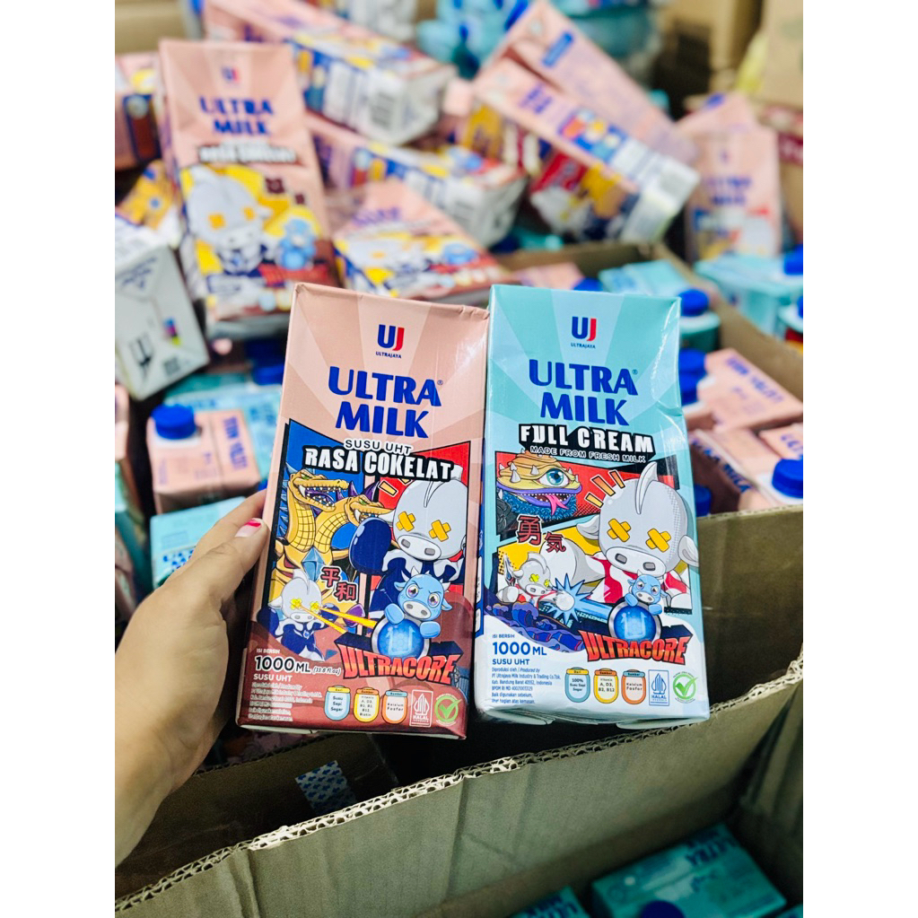Jual ULTRA MILK UHT 1L KEMASAN RANDOM YA | Shopee Indonesia