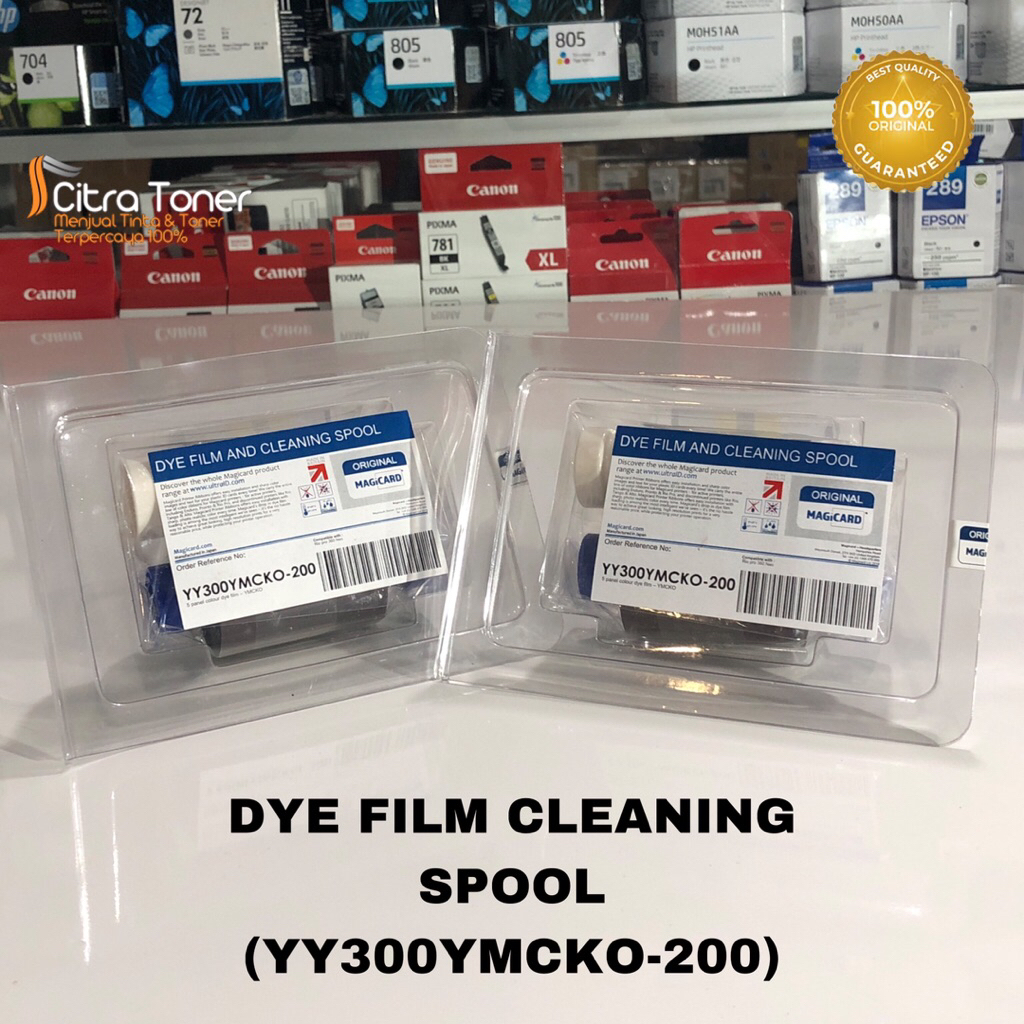 Jual Magicard Ribbon YMCKO 300image PN:YY300YMCKO-200 Original | Shopee Indonesia