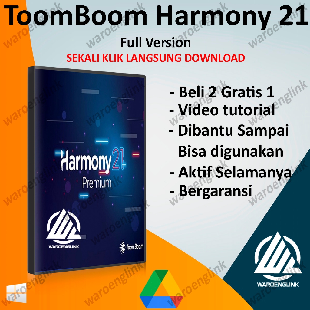 Jual ToonBoom Harmony Premium v21 Terbaru | Video Install | Windows | Full Version | Lifetime ...