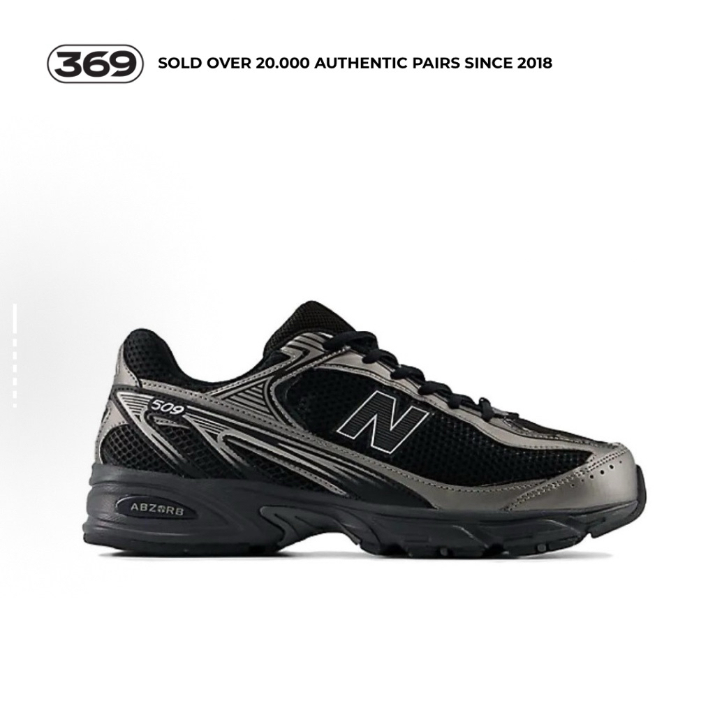 Jual New Balance 509 XLIM Black Silver (Original 100% GARANSI ORIGINAL ...