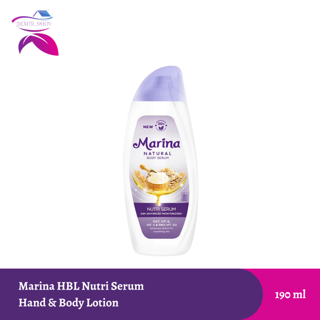 Jual Marina Hand Body Lotion Nutri Serum 190 ml | Shopee Indonesia