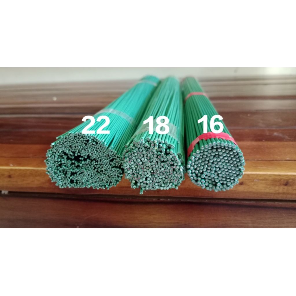 Jual kawat tangkai bunga no 14,16, 18, 20 | Shopee Indonesia