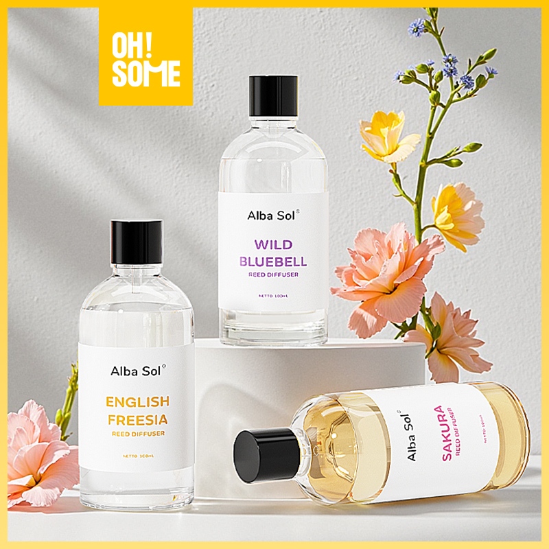 Jual OHSOME - Alba Sol Reed Diffuser Refill Aromatherapy Fragrance Wild ...