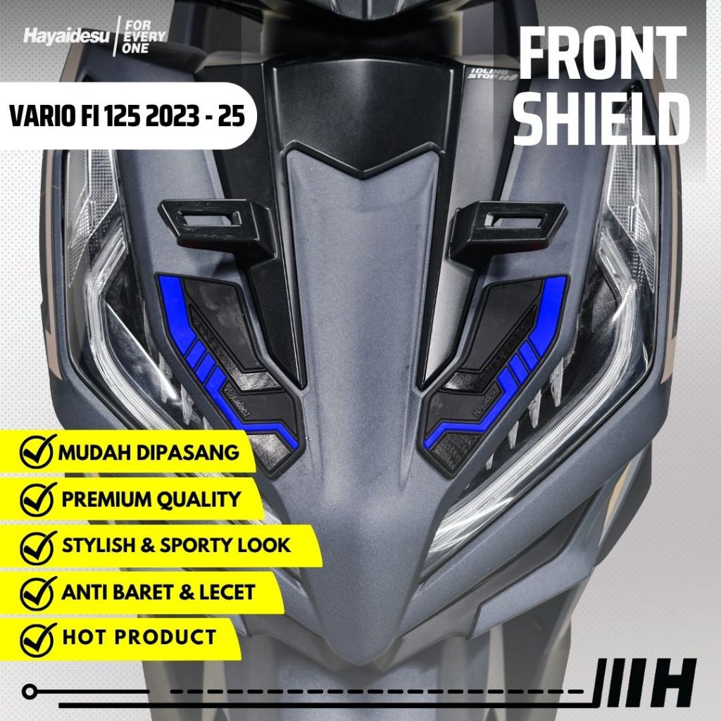 Jual Hayaidesu Vario 125 FI 2023-2025 Body Protector Front Shield Cover ...