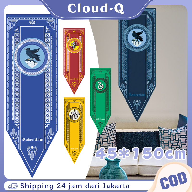 Jual Penyihir Besar Dekorasi Kamar Harry Potter Gryffindor Banner ...