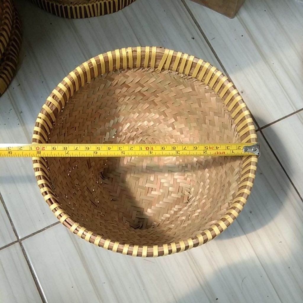 Jual Wakul Nasi Bambu Diameter 20CM Tanpa Tutup | Shopee Indonesia