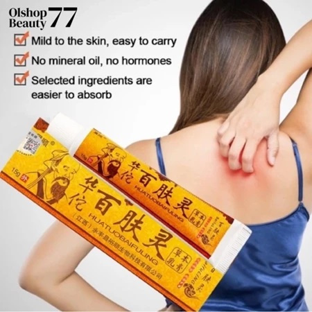 Jual Salep Original Huatoubaifuling Cap Orang Tua Salep Gatal Eksim ...