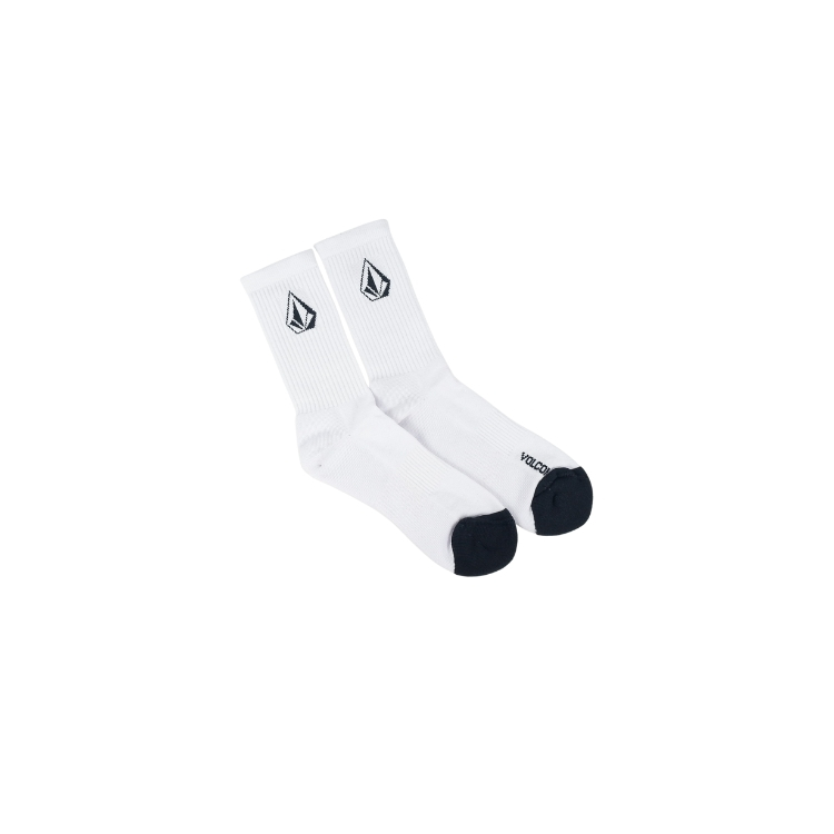 Jual Volcom Full Stone Socks White Black | Shopee Indonesia