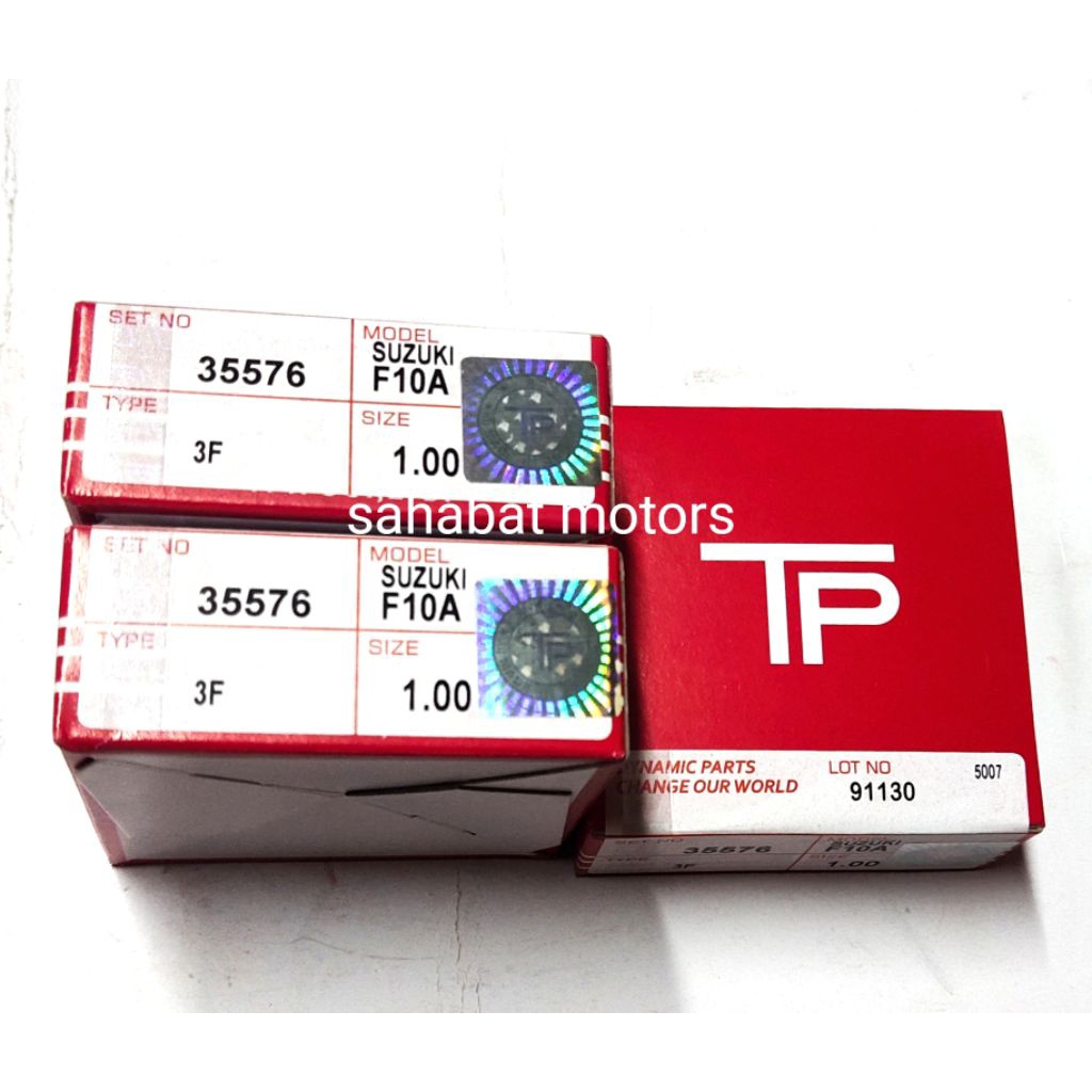 Jual RING PISTON RING SEHER SET SUZUKI ST100 CARRY 1.0 KATANA JIMMY STD ...