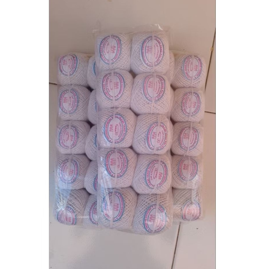 Jual 3 pak benang kasur cap peniti ukuran besar 1 pak isi 10 roll ...