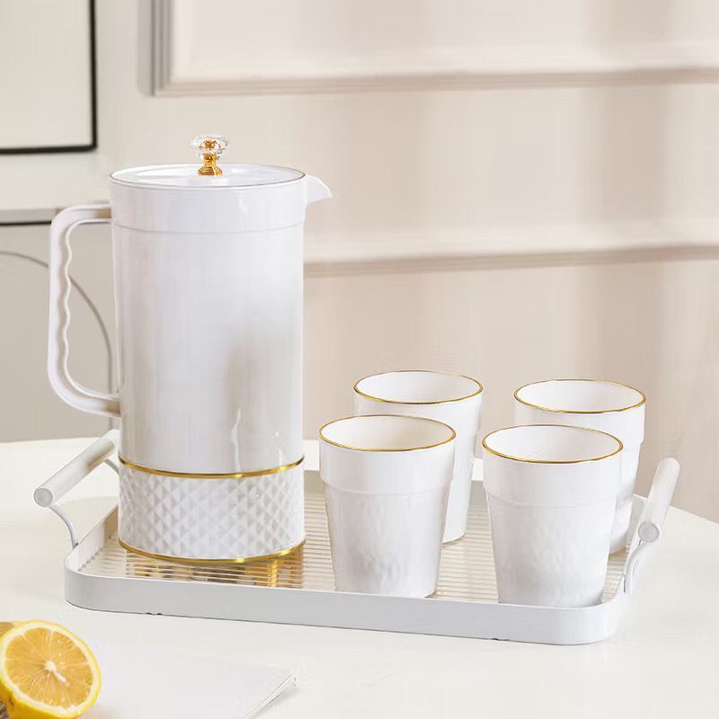 Jual Teko Air Set 5 In 1 Ceret air Plastik Tempat Air Mewah Estetik ...