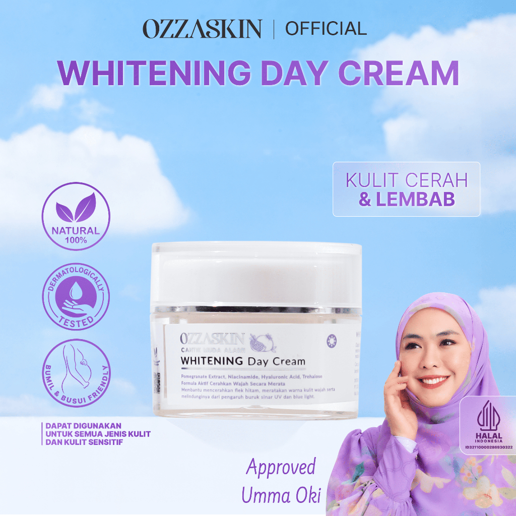 Jual Ozzaskin Day Cream By Oki Setiana Dewi Krim Siang Pencerah Kulit ...