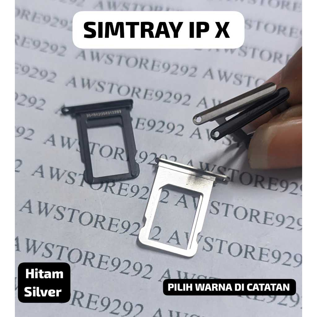 Jual Slot Tempat Dudukan Kartu Simcard iph x Sim card Lock iph x ...