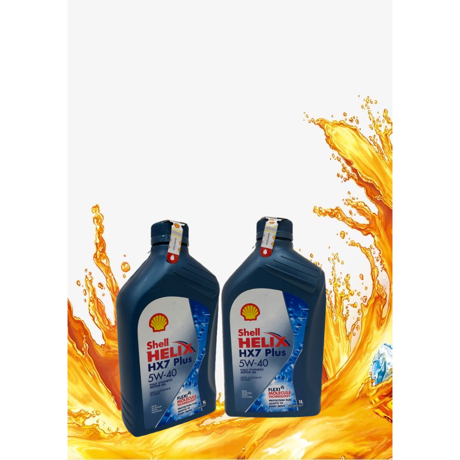 Jual OLI SHELL HELIX HX7 PLUS 5W -40 1 LITER / OLI SHELL HELIX HX7 ...