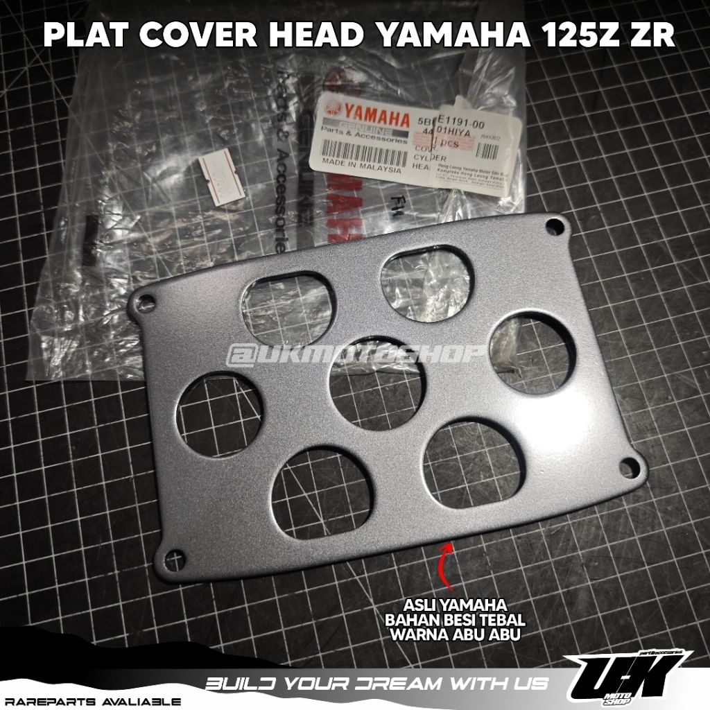 Jual plat cover head Yamaha 125z zr | Shopee Indonesia