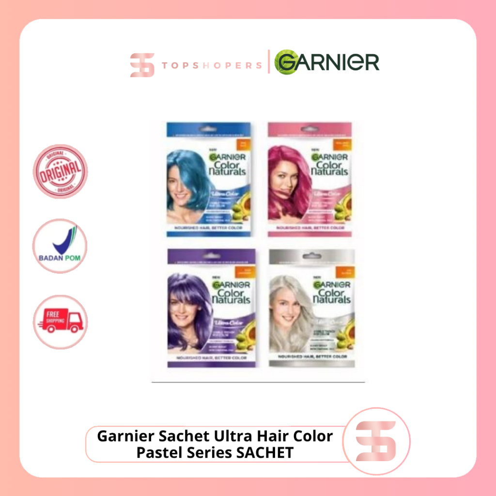 Jual Garnier Sachet Ultra Hair Color Pastel Series SACHET | Shopee ...