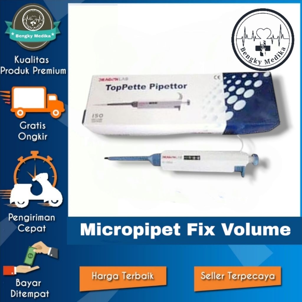 Jual Mikropipet Fix Dragon Lab Mikropipet Fix Volume Mikropipet ...