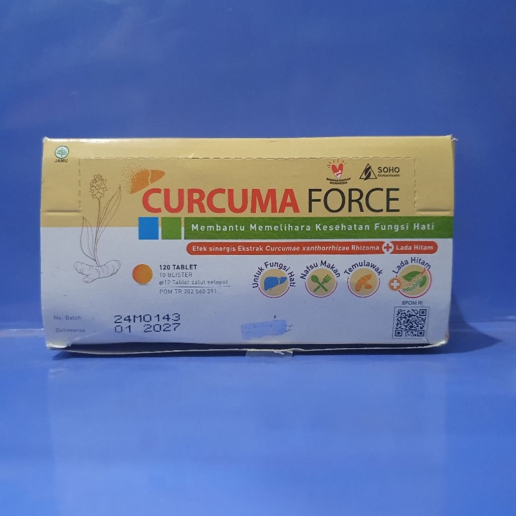 Jual CURCUMA FORCE 12 tablet | Shopee Indonesia
