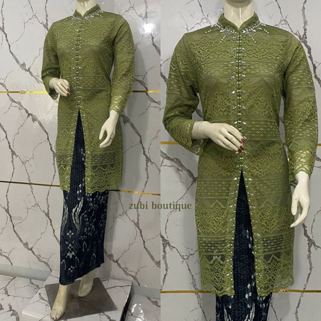 Jual Kebaya belah tegah nasyha moderen kekinian belah tegah navi ...