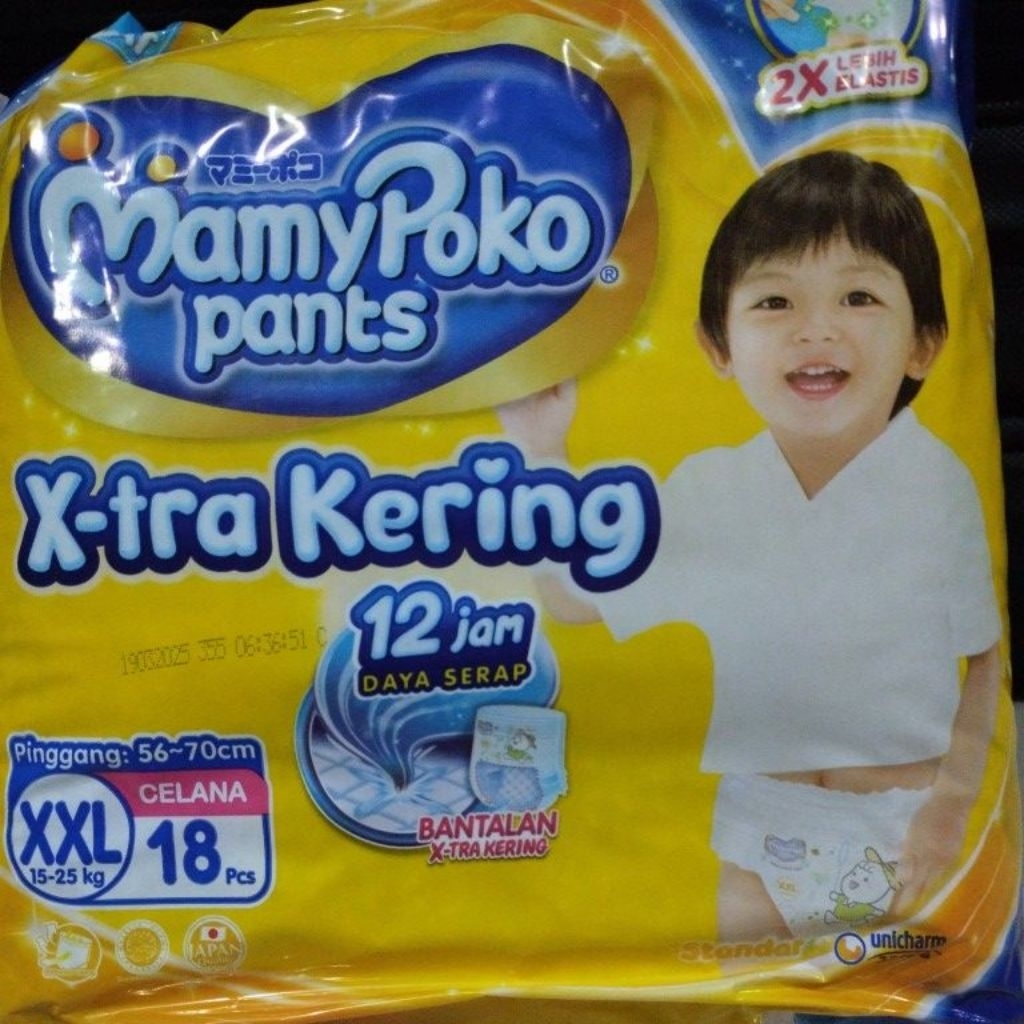 Jual MamyPoko Pants X-tra Kering XXL18 | Shopee Indonesia