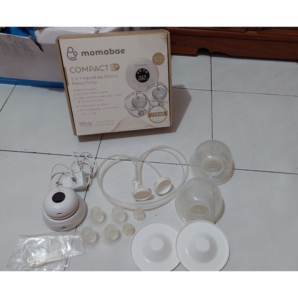 Jual Pompa Asi Momabae Compact S+ Preloved | Shopee Indonesia