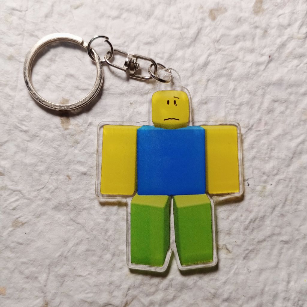 Jual ganci NOOB Forsaken keychain gantungan kunci Noob Forsaken ...