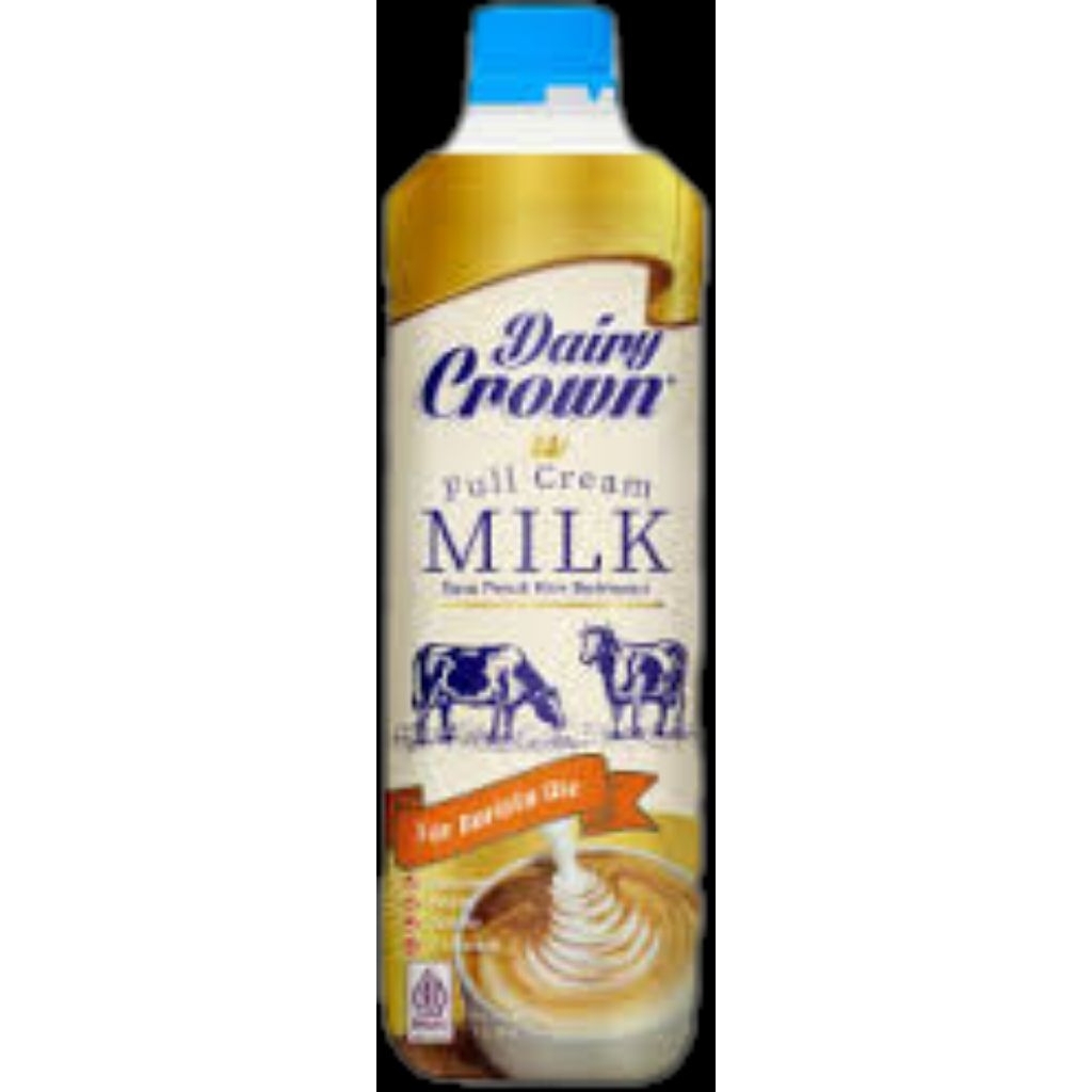 Jual Susu UHT Full Cream DairyCrown - 1L | Shopee Indonesia