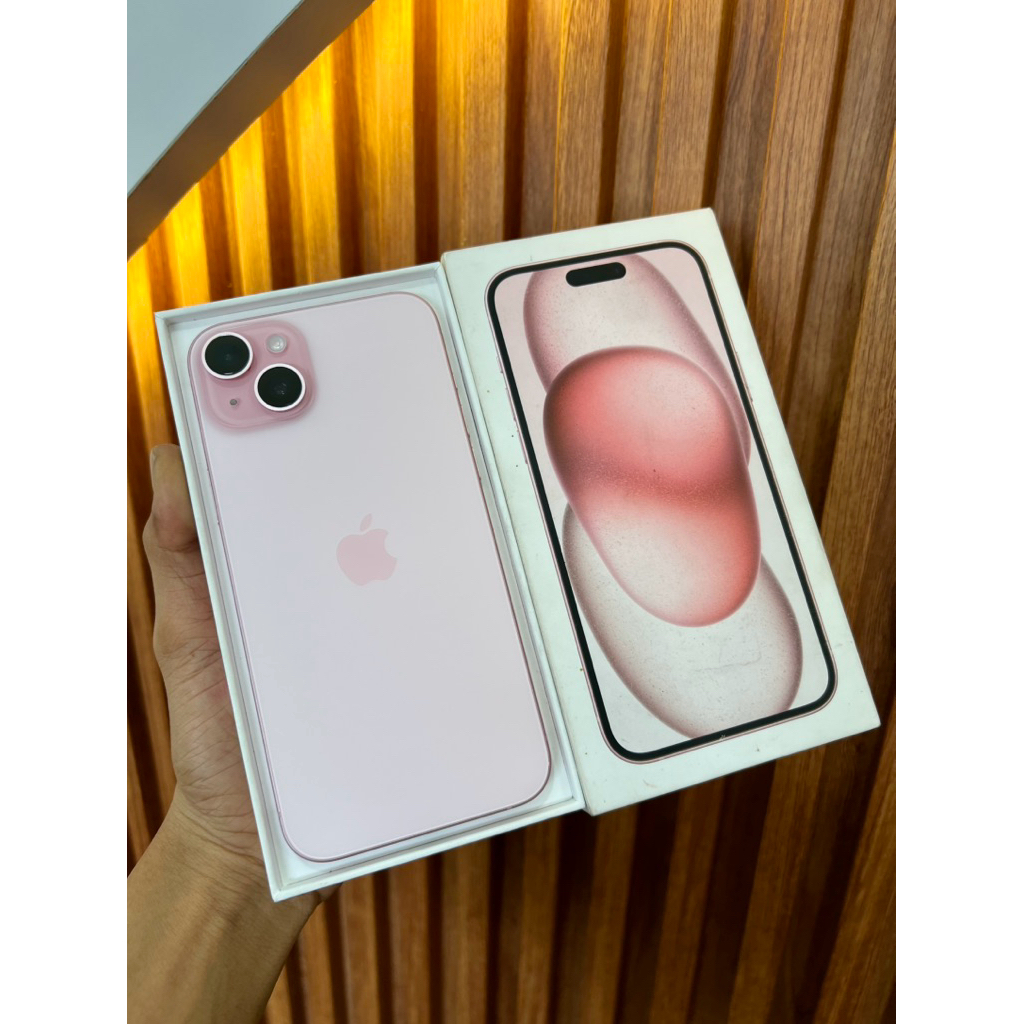 Jual IP 15 PLUS 256GB // 128GB SECOND RESMI IBOX SUPER MULUS | Shopee ...