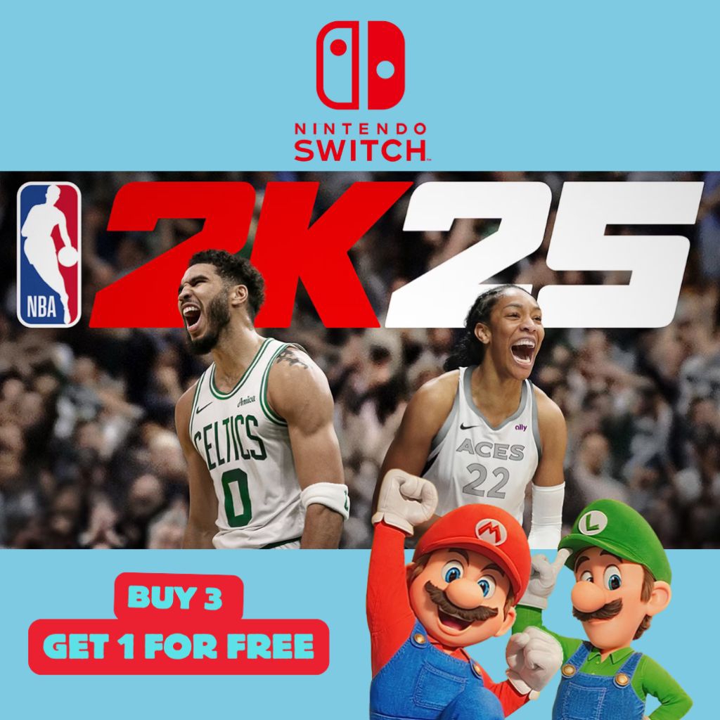 Jual NBA 2K25 - Nintendo Switch Digital Game | Shopee Indonesia