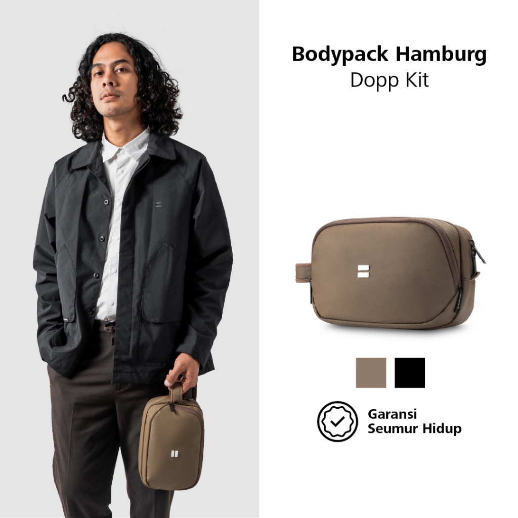 Jual Bodypack Hamburg Dopp Kit Tas Organizer Travel Praktis Durable ...