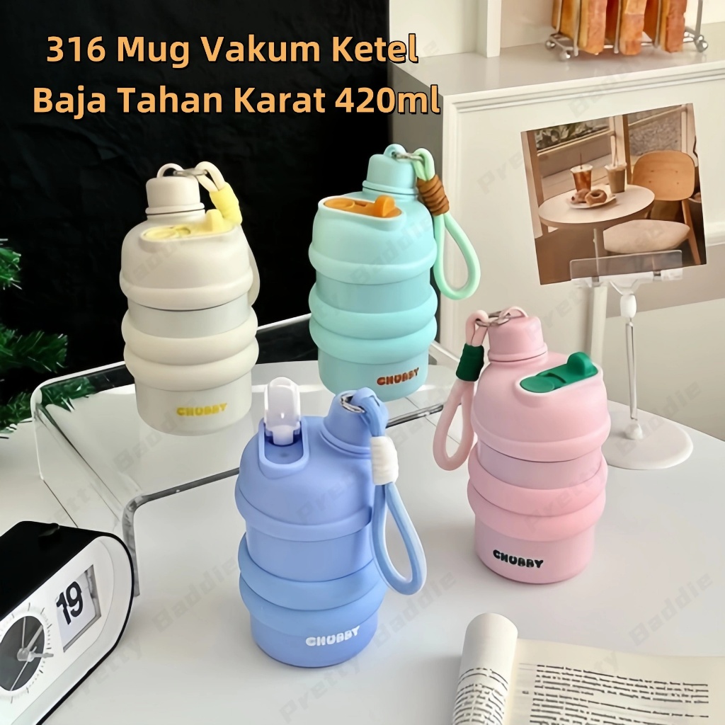 Jual 420ml 316 Botol Air Stainless Steel Berkualitas Tinggi Mode Modern ...