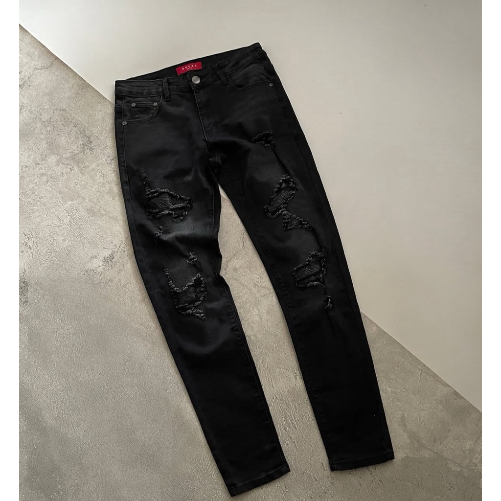 Jual RUCAS Season 8 Python Leather Jeans | Shopee Indonesia