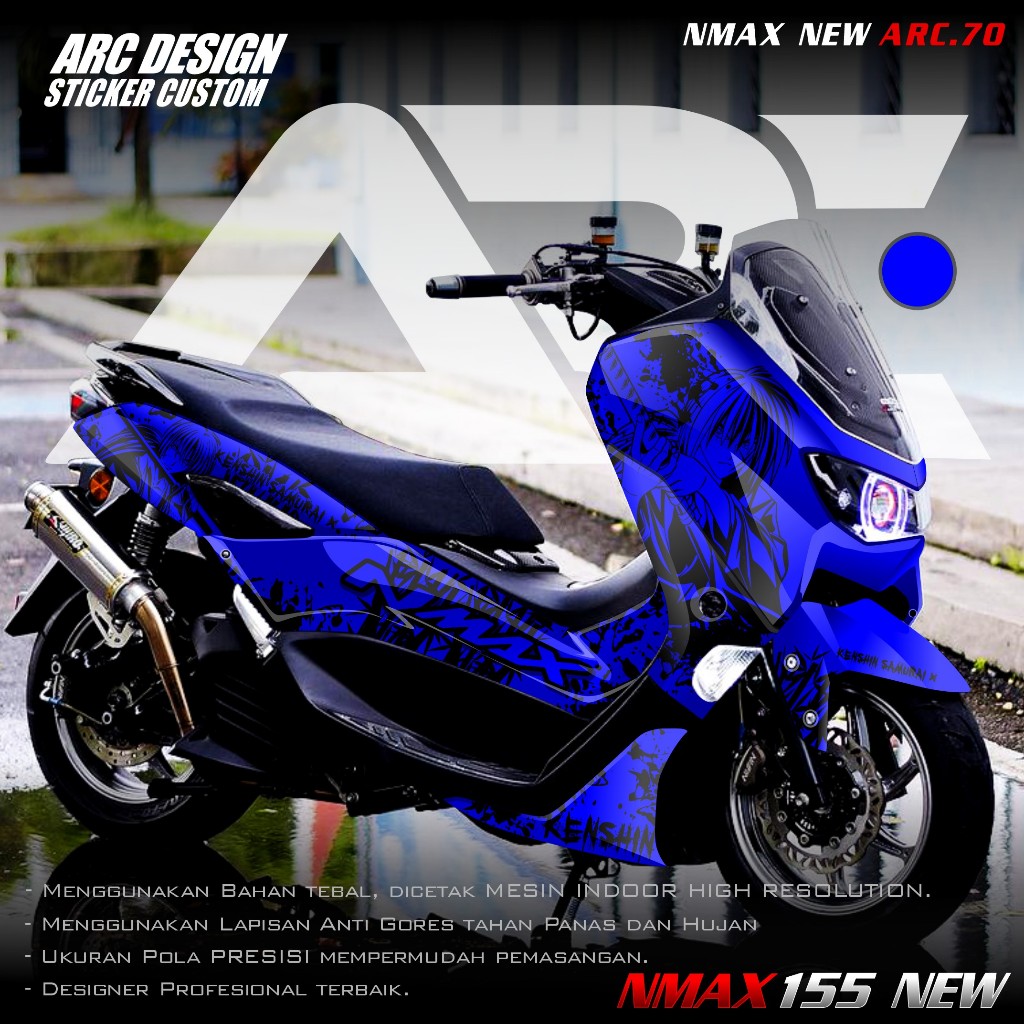 Jual (PROMO COD) TERBARU Decal Sticker Yamaha Nmax 155 New 2020 2021 ...
