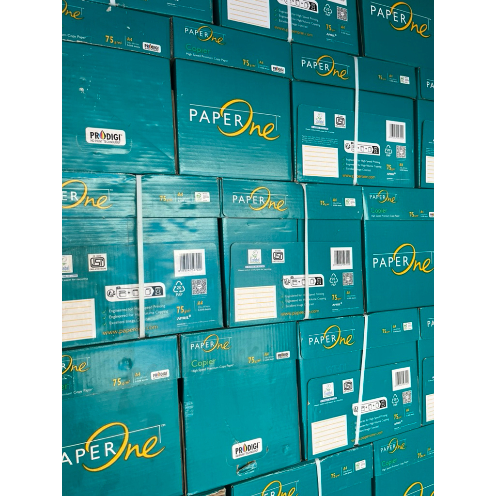 Jual Kertas HVS A4 PAPER ONE 75g | Shopee Indonesia