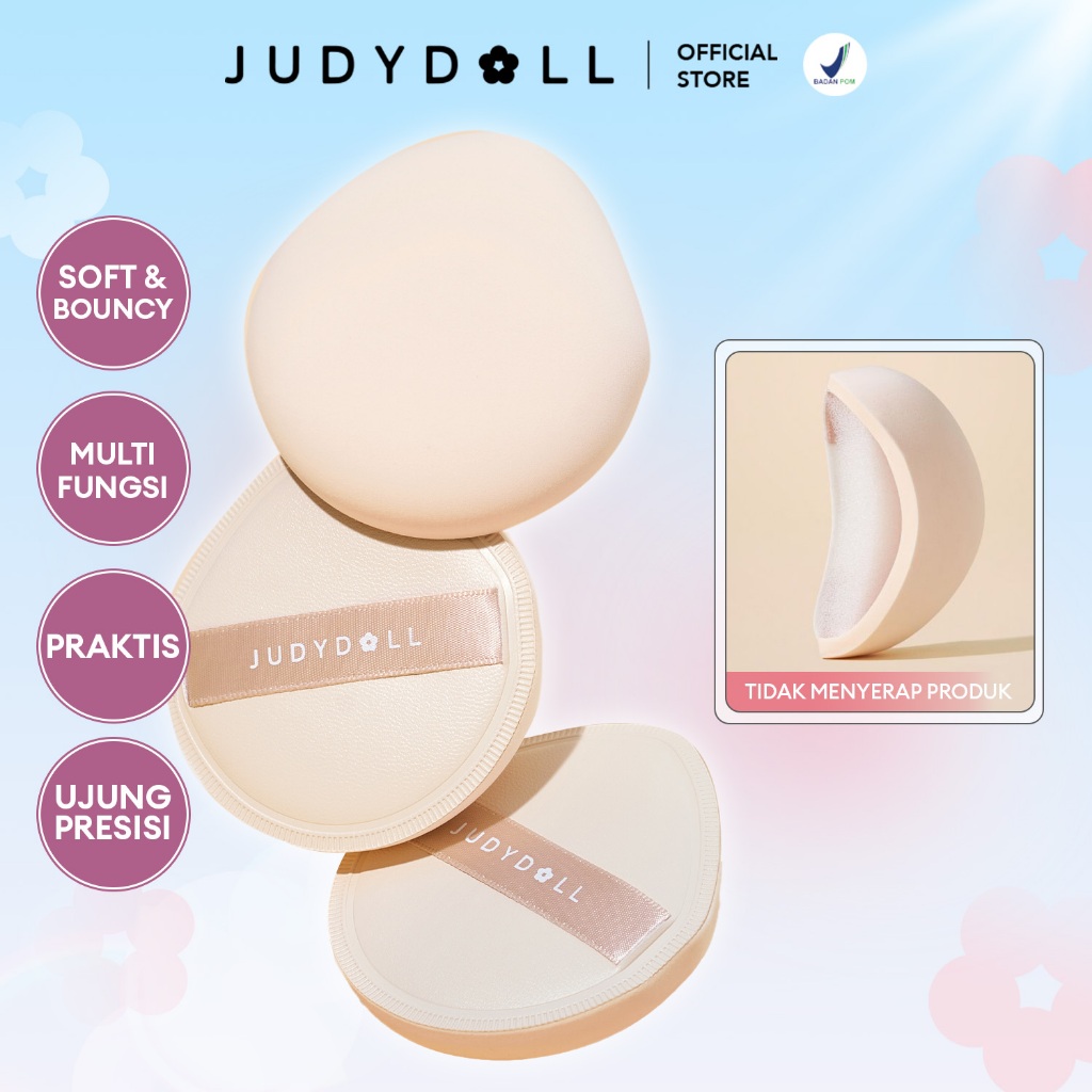 Jual Judydoll Multifungsi Douyin Powder Puff (Sponge Makeup, Puff Bedak ...