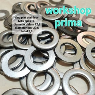 Jual Ring besi plat stenlis stenles stainles steinles stainless M16 M ...