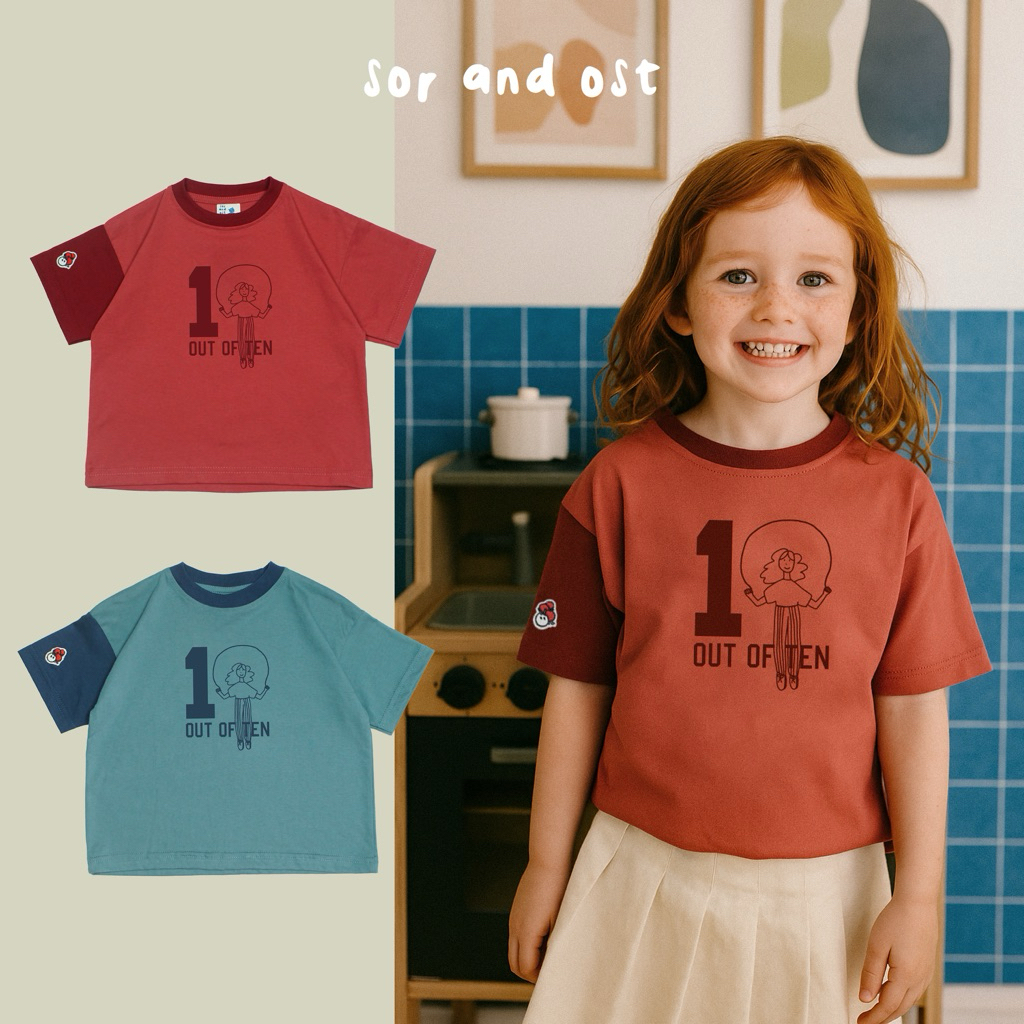 Jual SOR AND OST - Out of Ten Oversized T-Shirt // Kaos Anak | Shopee ...