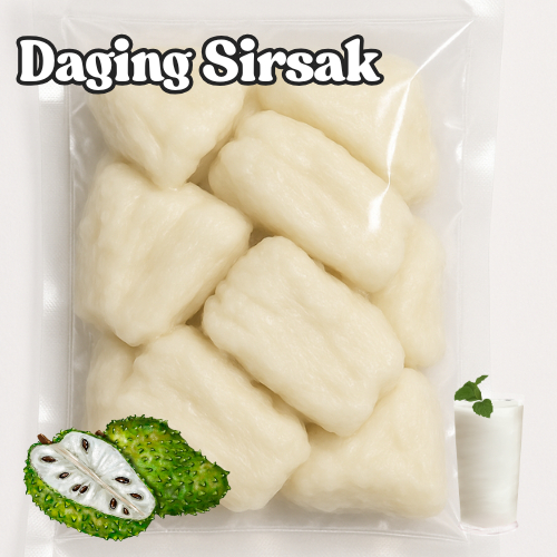 Jual SIRSAK FROZEN GRADE A Kemasan 1 Kg TANPA BIJI FROZEN SOURSOP ...