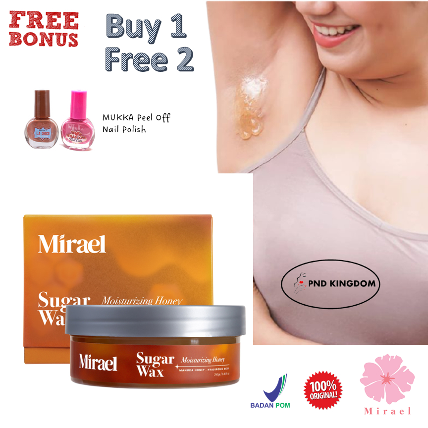 Jual [ FREE 2 KUTEK ] Original New Mirael Sugar Wax Kit Efektif Waxing Kumis Pencabut Bulu ...