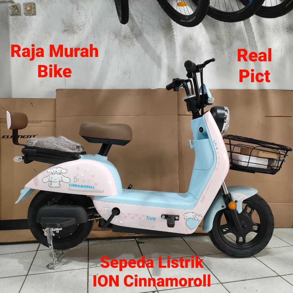 Jual Sepeda Listrik ION Five Cinnamoroll BY Element Sepeda Listrik ...