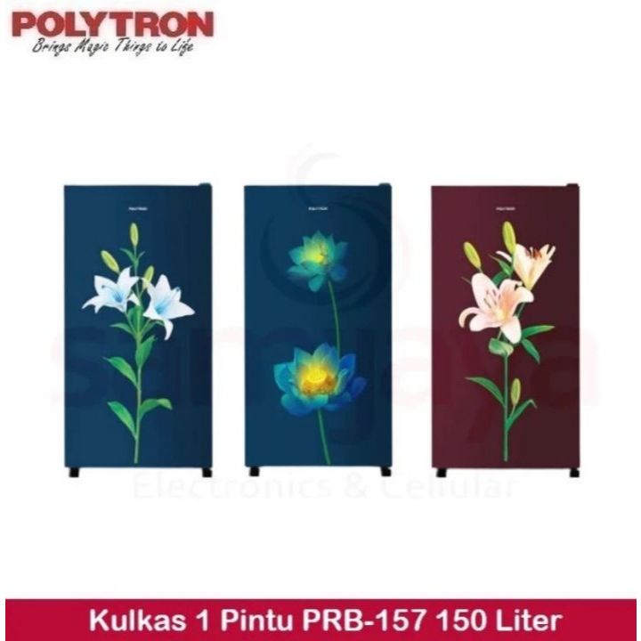 Jual LEMARI ES KULKAS POLYTRON 150L/ 170L/ 180L/ PRB157 /PRB 177/ PRB ...