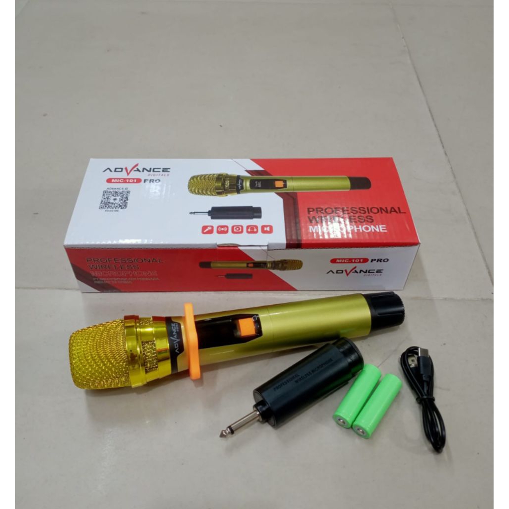 Jual Mic/microphone Warles Advance 101pro | Shopee Indonesia