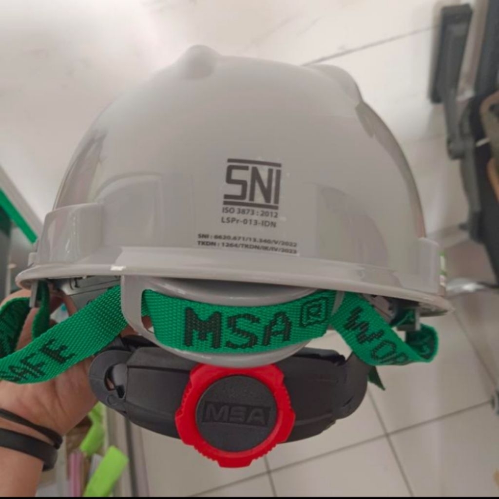 Jual Helm Safety MSA V-Gard Lokal Fastrack - Safety Helmet MSA V-Gard ...