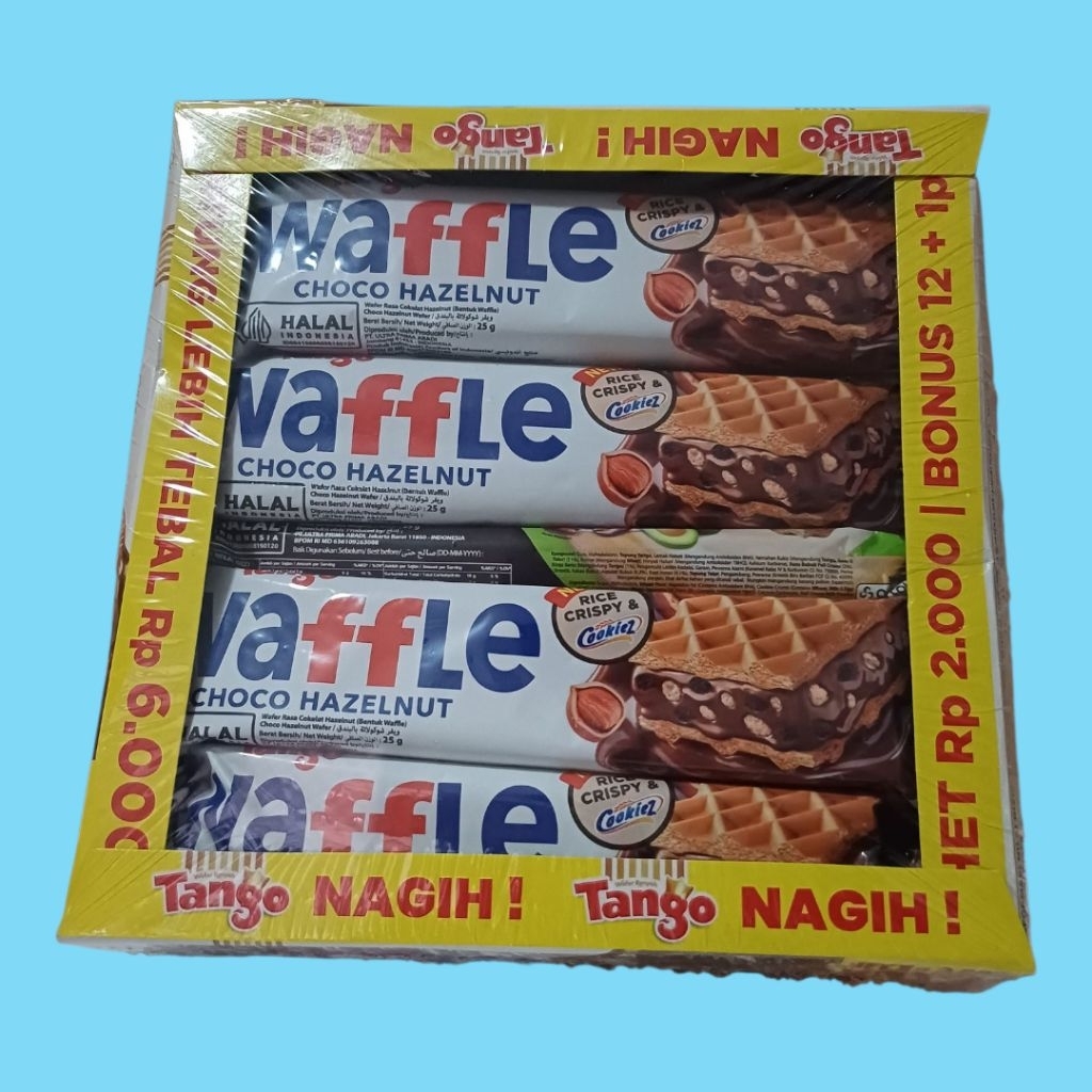 Jual Tango Waffle Choco Hazelnut & Cookiez 25g | Shopee Indonesia