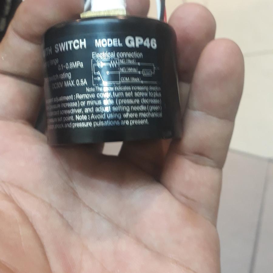 Jual SMC GP46-01 GP46 PRESSURE GAUGE SMC WITH SW | Shopee Indonesia
