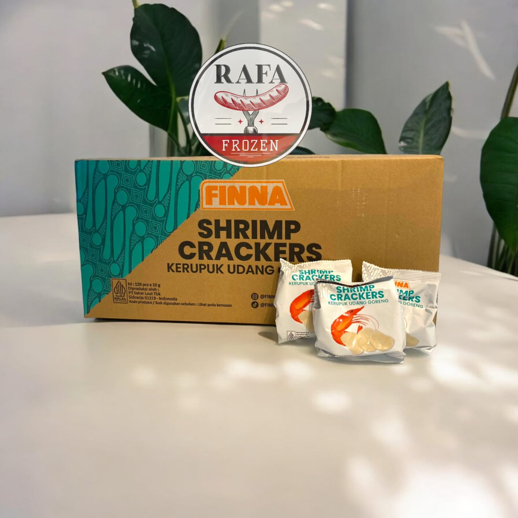 Jual FINNA SHRIMP CRACKERS (KERUPUK UDANG) | Shopee Indonesia