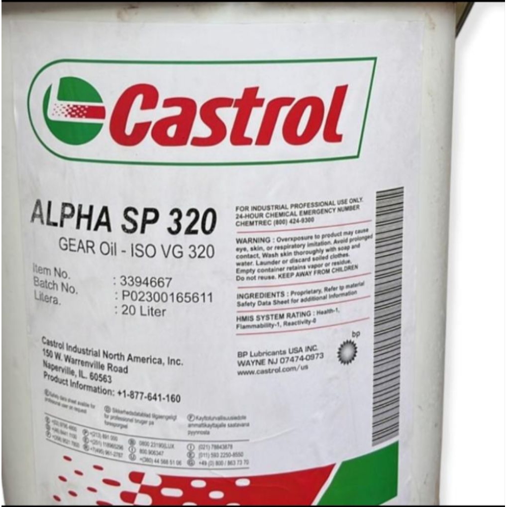 Jual CASTROL ALPHA SP 320 | Shopee Indonesia